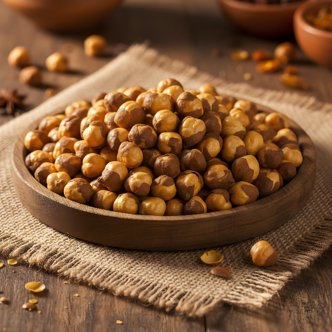 Roasted Channa (Crunchy Protein Snack) – Desi Mithas